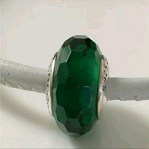 Pandora | Jewelry | Pandora Green Fascinating Murano Glass Bead | Poshmark